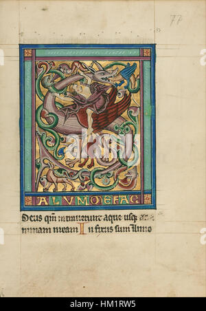 This artwork depicts a griffin, a mythical creature with the body of a ...