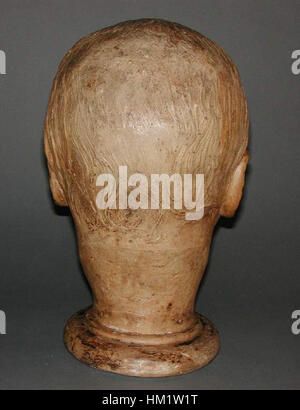 This plaster cast of William Blake’s head, created by James S. De Ville ...