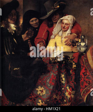 Johannes Vermeer - The Procuress Stock Photo - Alamy