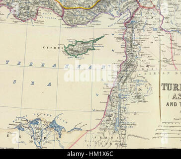 This 1861 map by Alexander Keith Johnston depicts the geography of ...