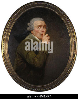 Le discret by ducreux Stock Photo - Alamy