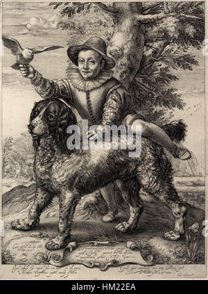A portrait by the renowned Dutch artist Hendrick Goltzius, depicting ...