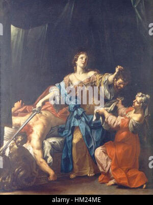 Giuseppe Marchesi’s 1730 painting 'Judith ante Holofernes' portrays the ...