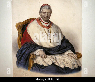 This 19th-century artwork by Johann Rudolf Rahn features two medallions ...