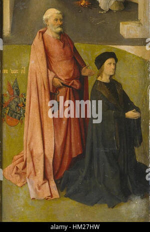 'Triptych of the Adoration of the Magi' by Hieronymus Bosch depicts the ...