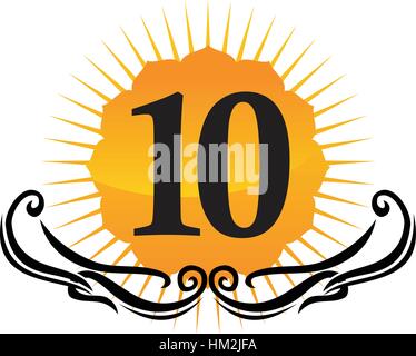 Modern Number 2 Stock Vector Image & Art - Alamy