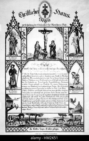 This painting by Joseph Bayer, created in 1846, depicts the Heilig-Blut ...