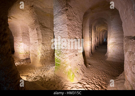 Piusa sand caves, Estonia Stock Photo - Alamy