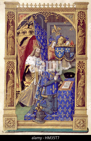 'Heures de Charles VIII' is an illuminated manuscript created in the ...