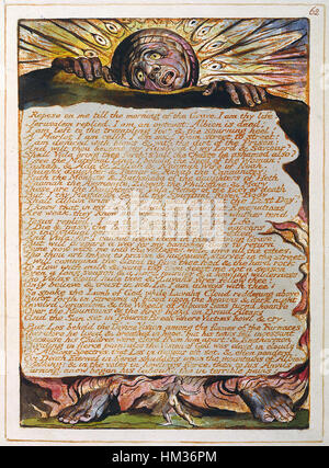 This artwork titled 'Jerusalem: The Emanation of the Giant Albion' by ...