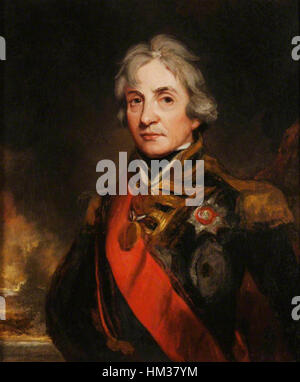John Hoppner - Portrait of Lord Nelson Stock Photo - Alamy
