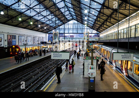 Earl's Court London Underground Station upper relay room, signalling ...