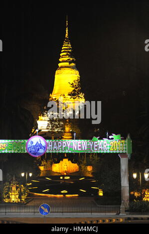 Khmer temples in Phnom Penh, CAMBODIA Stock Photo - Alamy