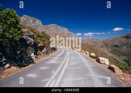 Bain's Kloof Pass, Hawequas Mountain Catchment Area, Western Cape Stock ...