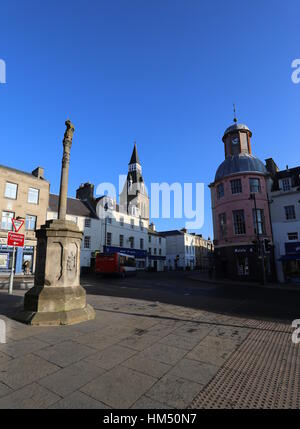 Mercat Cross Crossgate Cupar Scotland Stock Photo - Alamy