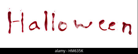 Blood font halloween horror letter R Stock Photo - Alamy