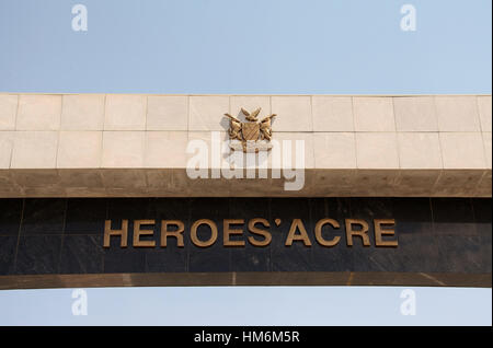 Heroes Acre War Memorial in Namibia Stock Photo - Alamy