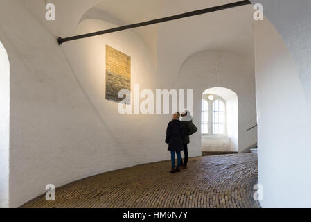 Inside the Round Tower, Copenhagen, Denmark, Europe Stock Photo - Alamy