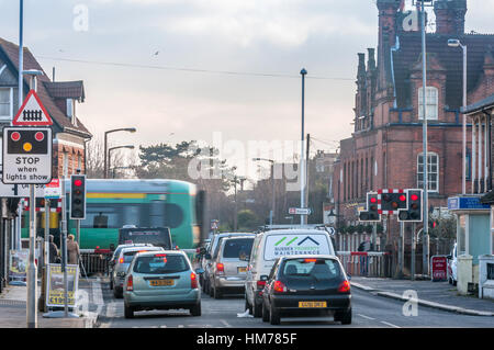 Worthing Railway Station Stock Photo - Alamy