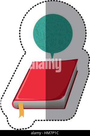 color middle shadow sticker and dialogue sphere with pet bone vector ...