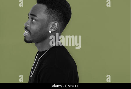 African Male Side Shoot Concept Stock Photo - Alamy