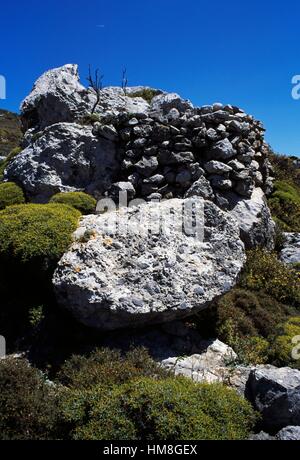Mitato, shepherd shelter, Perivolakia, Crete, Greece Stock Photo - Alamy
