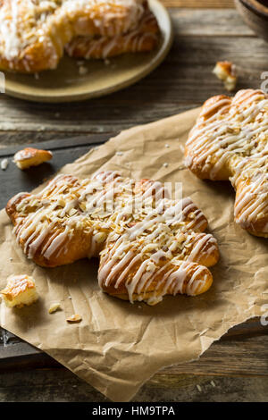 Homemade Bear Claw Pastry with Almond and Frosting Stock Photo - Alamy