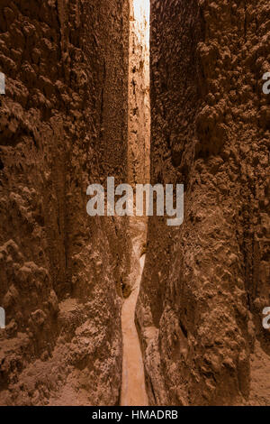 The Eroded Escarpment of The Canyon Caves, Cathedral Gorge State Park ...
