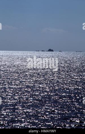 Light reflecting off the sea, Greece Stock Photo - Alamy