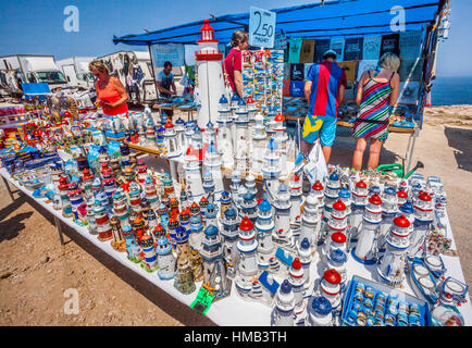 The Cape Saint Vincent lighthouse Stock Photo - Alamy