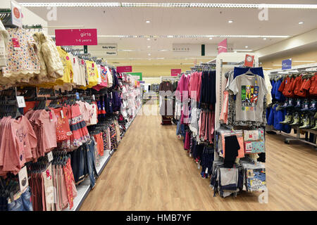 Children's clothing on sale in a supermarket UK Stock Photo - Alamy