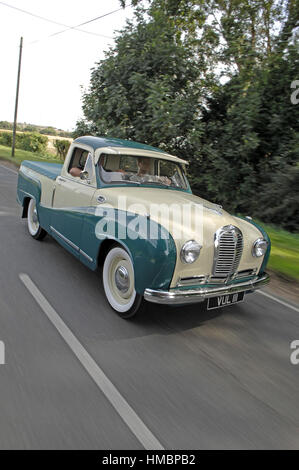Austin A70 Pickup Truck Driving Action Shot Stock Photo - Alamy