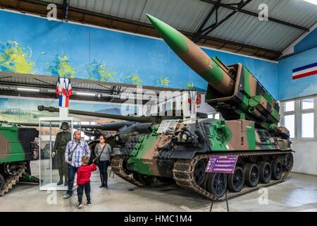 The amx 30 pluton missile tank world war Stock Photo - Alamy