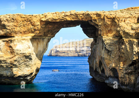 Malta, Gozo, Azure Window Stock Photo - Alamy