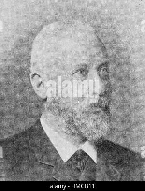 Wilhelm Dilthey (1833-1911), German philosopher. Photograph by Nicola ...
