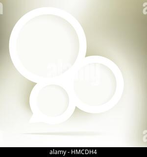 Selected Quality 3d Speech Bubble on green background Stock Vector ...