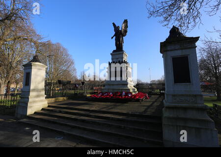War Memorial Cupar Fife Scotland January 2017 Stock Photo - Alamy