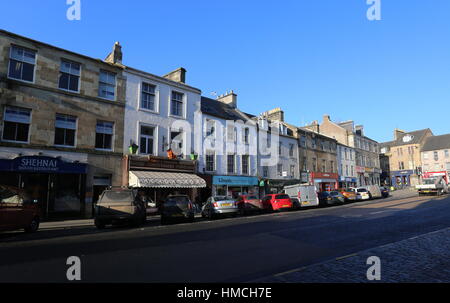 Cupar street scene Fife Scotland January 2017 Stock Photo - Alamy