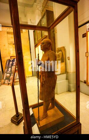 Statue of Ka aper Sheikh el Beled Cairo Museum Cairo Egypt R Ashworth ...