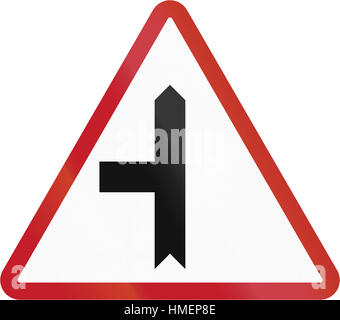 Road sign in the Philippines - Priority Road Stock Photo - Alamy