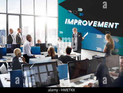 Strategy Progress Efficiency Teamwork Concept Stock Photo - Alamy