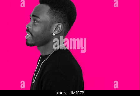 African Male Side Shoot Concept Stock Photo - Alamy