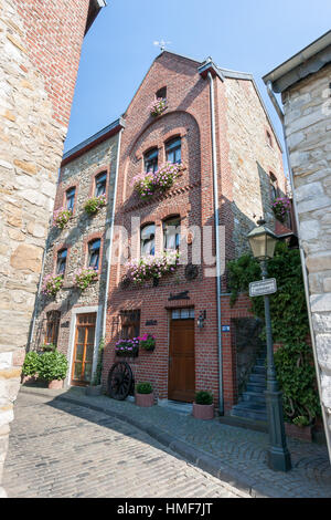 Stolberg, NRW, historic town, street "In der Schart" - Stolberg, NRW ...