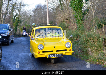 Reliant Regal three wheel van done up like the Only Fools and Horses ...