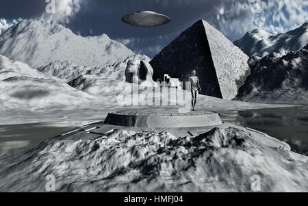 Ancient Civilization At The Antarctic Stock Photo - Alamy