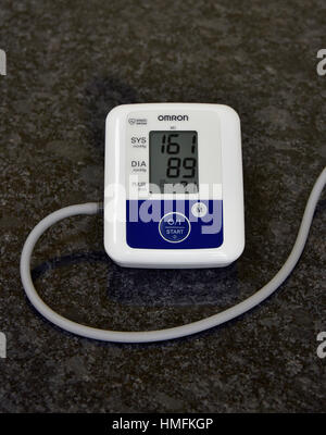 Omron Intellisense Blood Pressure Monitor Stock Photo - Alamy