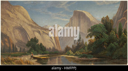Louis Prang - The Domes of the Yosemite Valley Stock Photo - Alamy