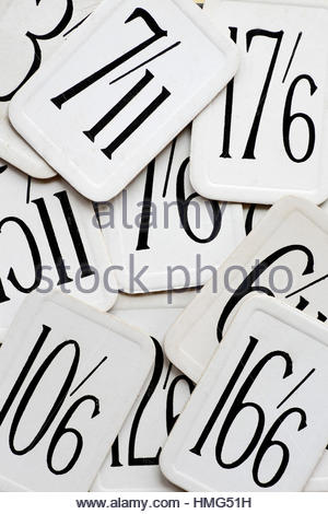 Old British Pre decimal Shillings and Pence shop display signs with ...