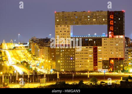 View of the Mirador building in Sanchinarro. Madrid. Spain Stock Photo ...