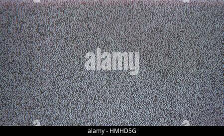 Tv noise interference bad signal screen television Stock Photo - Alamy
